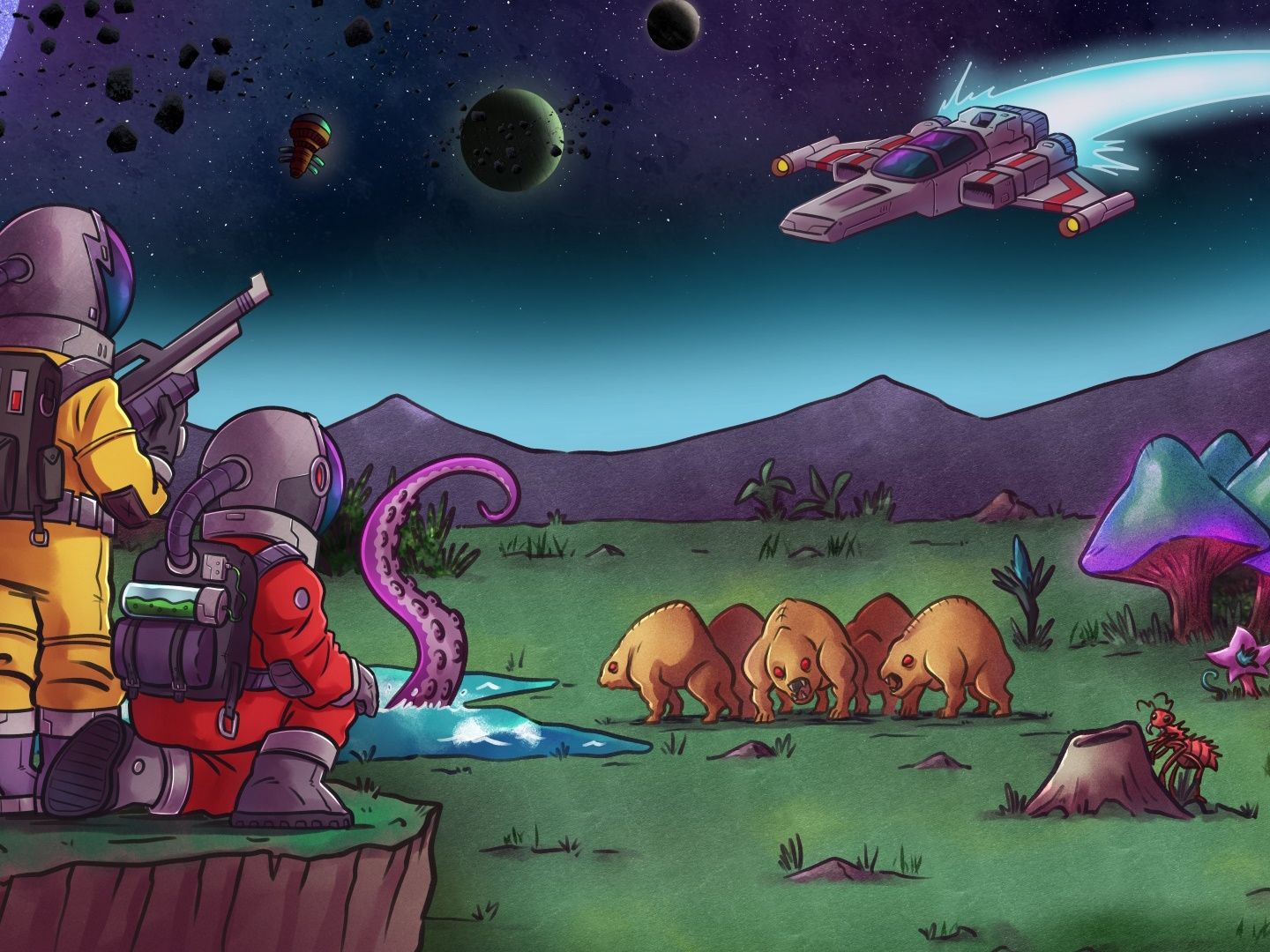 Approaching Infinity, a space roguelike 12 years in the making, has ...