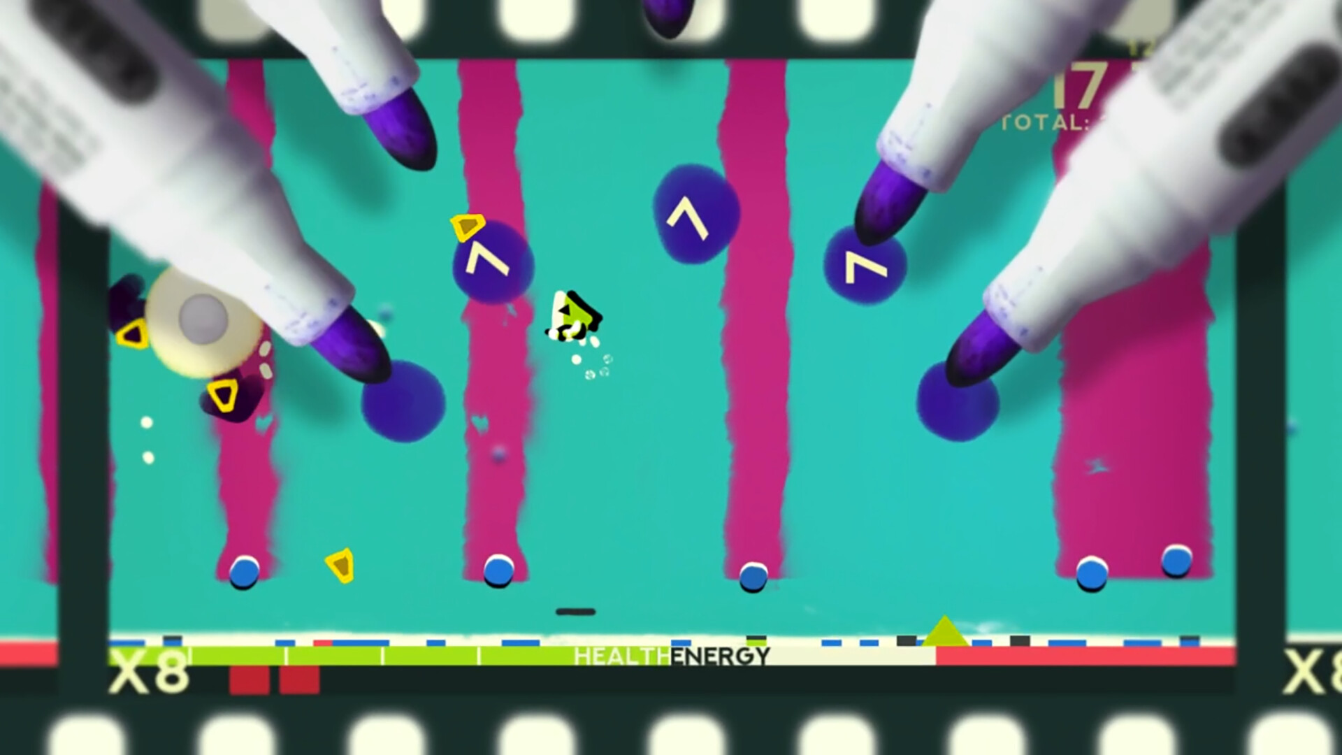 Zoe Begone! is a brand new arcade shooter with brilliant audio-visuals ...